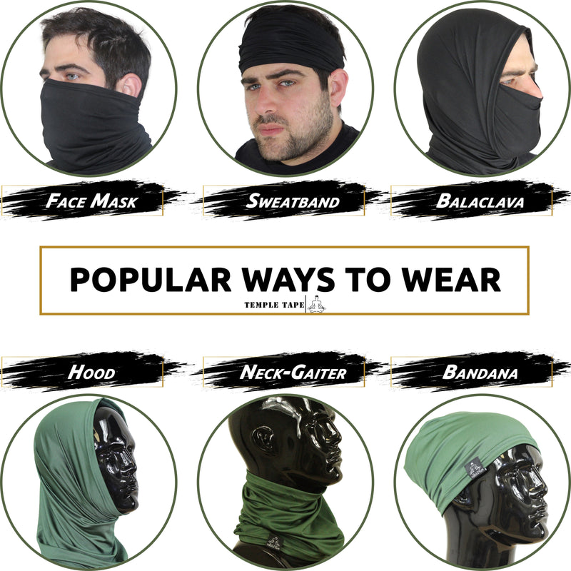 Neck Gaiter- Lightweight Breathable Cooling Unisex, Multi-Use Face Mas ...